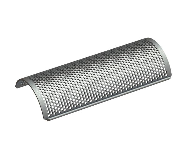 Screen basket 1130 wide, sheet t hickness t=12 - CUTMETALL