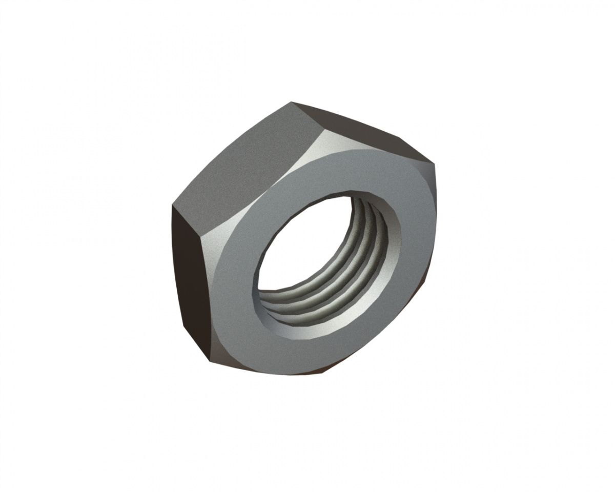 M20 Hexagonal nut, low profile | CUTMETALL.com